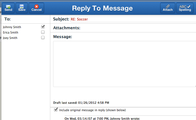 Co-parenting tools: OFW Message Board | Our Family Wizard